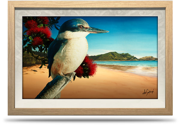 24"x36" Framed Canvas Print - The Observer – deSotogi